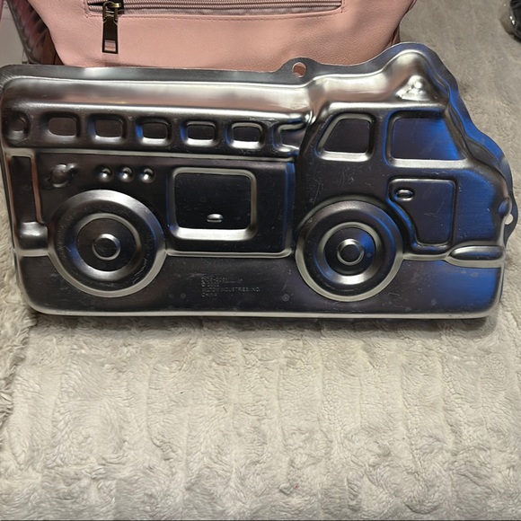 Wilton | Kitchen | Wilton Silver Fire Truck Cake Pan Limited Edition ...